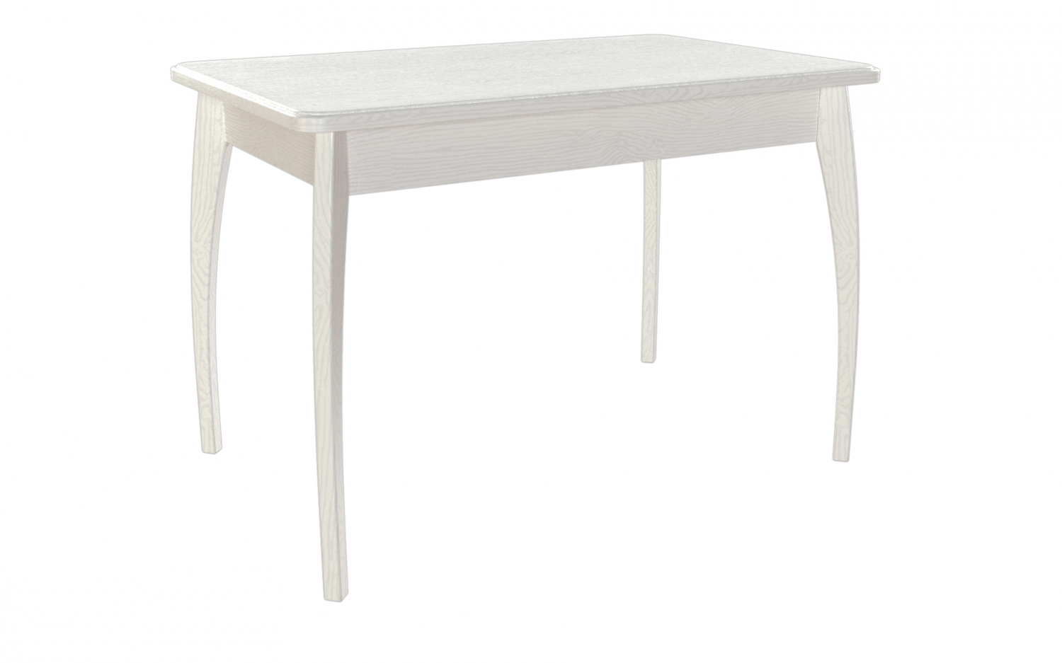 Стол кухонный СтолБери Леггед, 110х70х76.5 см, белый