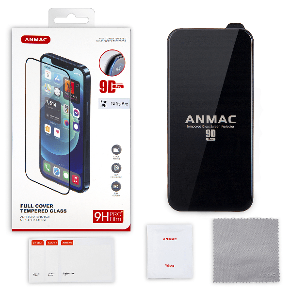 Защитное стекло Anmac iPhone 14 Pro Max 9D