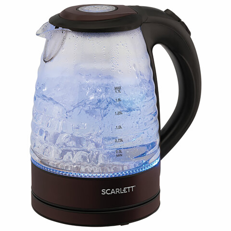 Чайник электрический Scarlett SC-EK27G97 1.7 л Brown