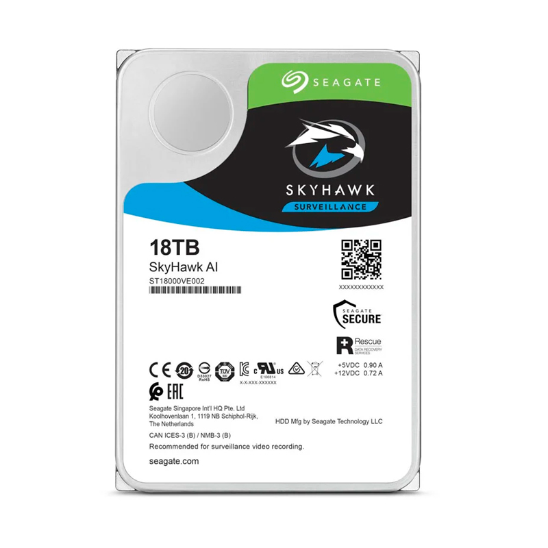 Жесткий диск Seagate SkyHawk AI 18ТБ (ST18000VE002)