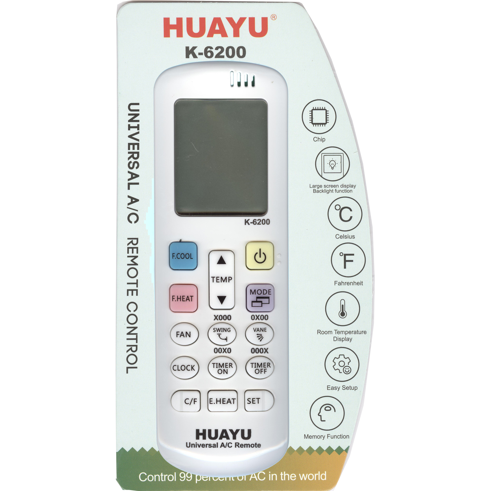 Пульт Huayu K-6200 HAR128