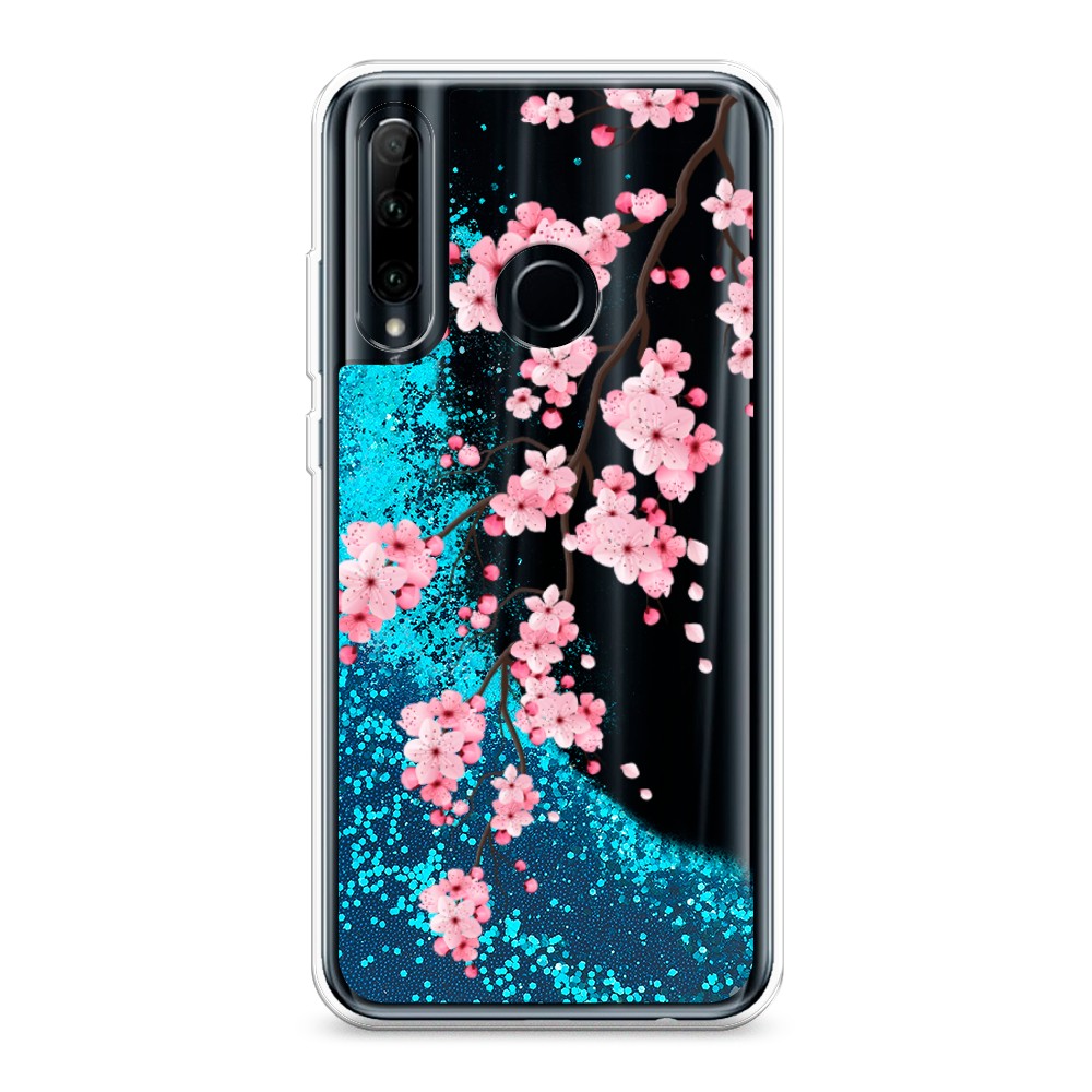 Чехол Awog  на  Honor 10i/20 Lite 2019/20e/Huawei P Smart Plus 2019 "Розовая сакура"