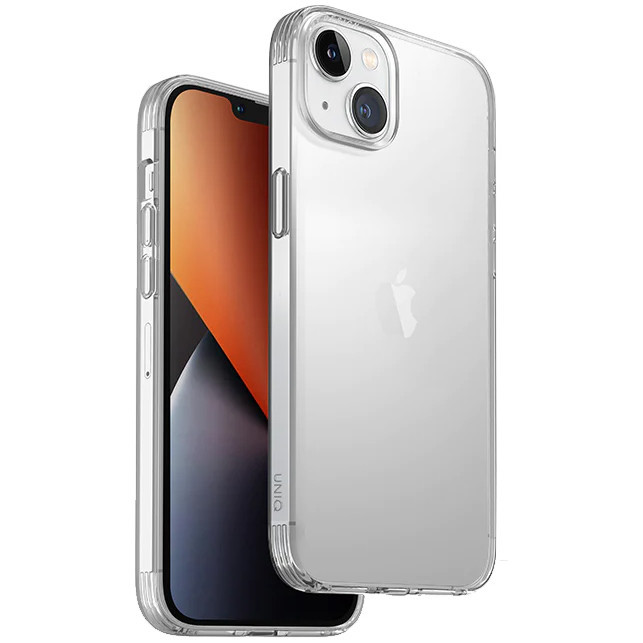 Чехол uniq air fender для iphone 14 plus, прозрачный (clear) (ip6.7m(2022)-airfnud)