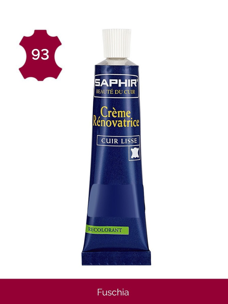 Восстановитель кожи (жидкая кожа) Saphir Creme Renovatrice Fuchsia (Фуксия) 25 мл