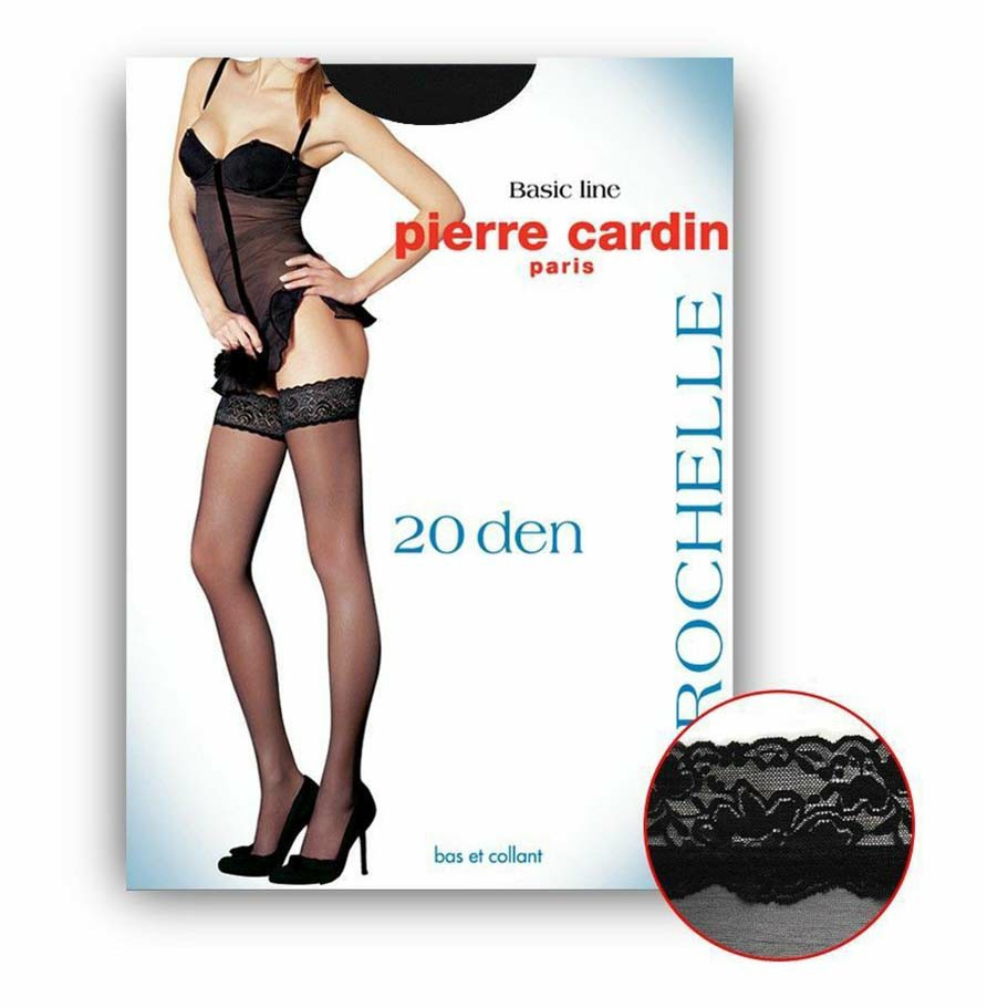 Чулки женские Pierre Cardin Cr La ROCHELLE0 черные 2