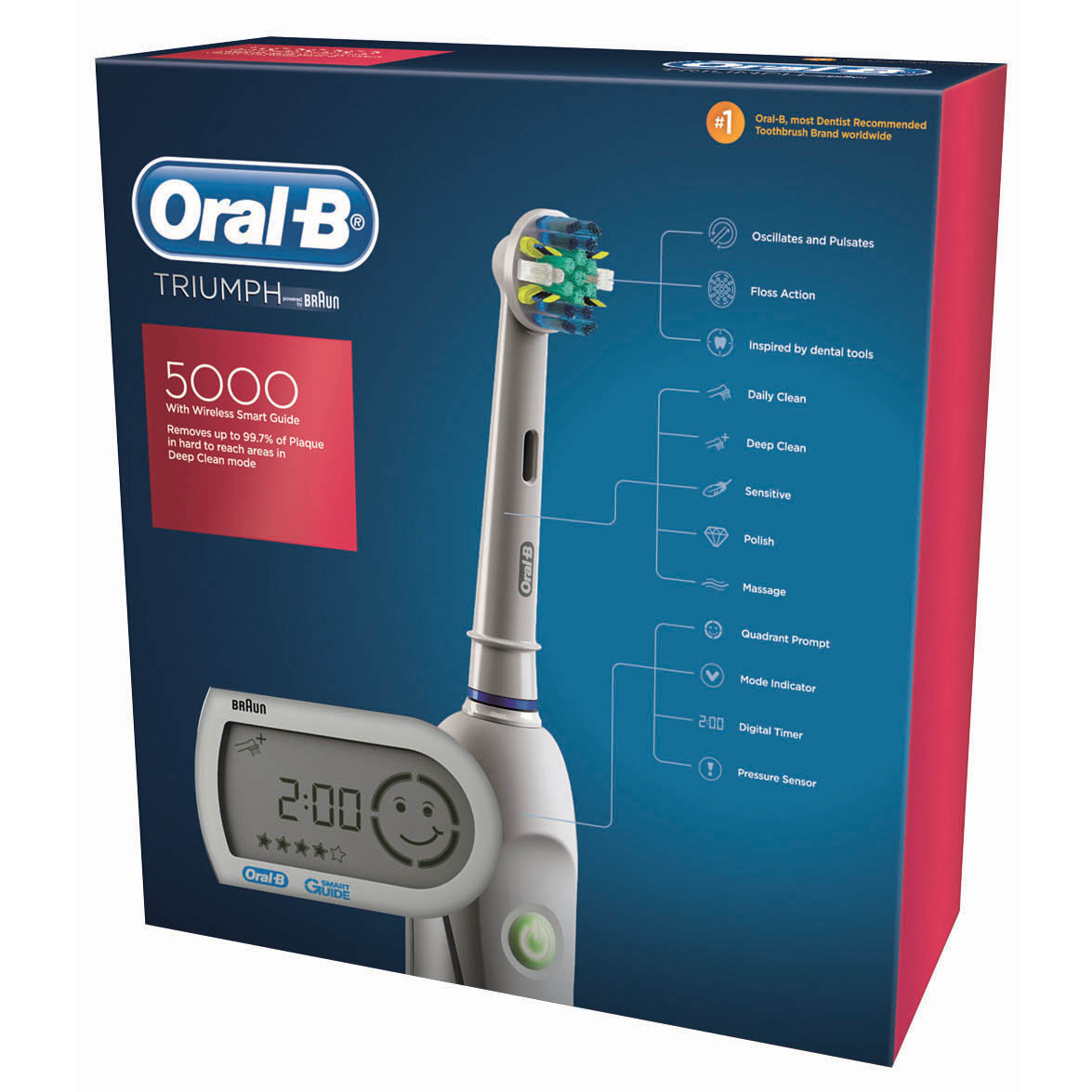 Зубная щетка электрическая Braun Oral-B Triumph 5000 (D32.546.5X)