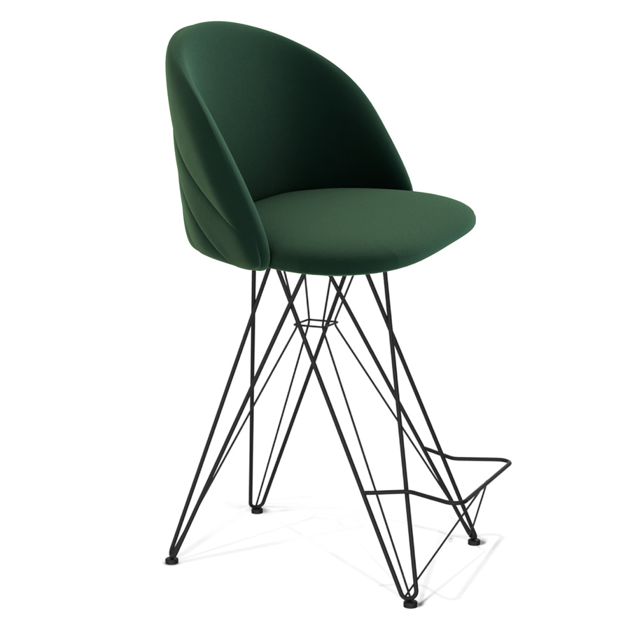 Полубарный стул Sheffilton 181044, зеленый
