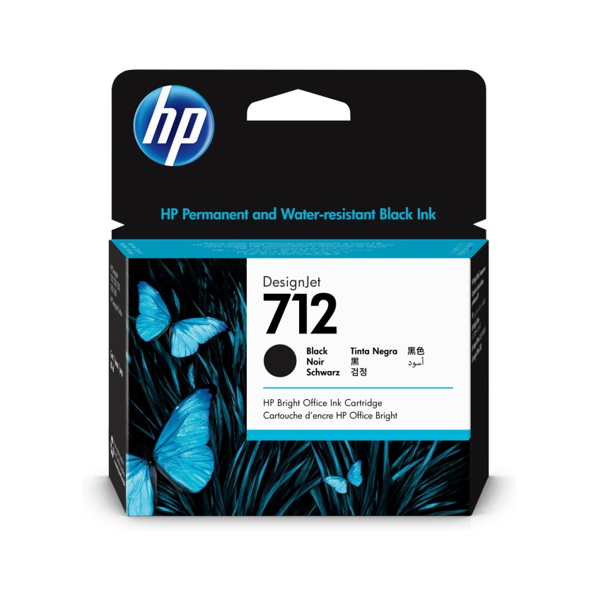 Картридж для струйного принтера HP 712 3ED71A black