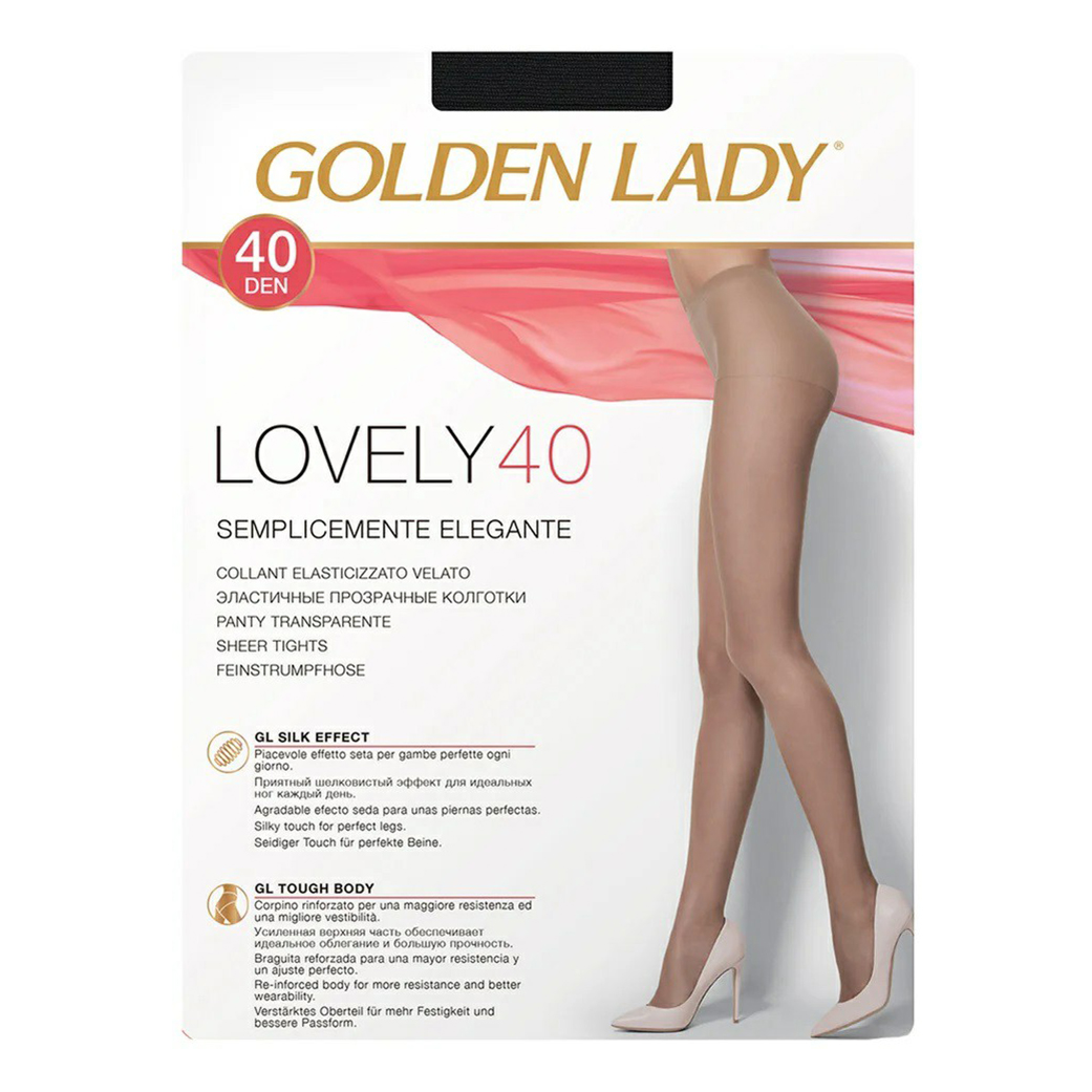 Колготки женские Golden Lady черные 4