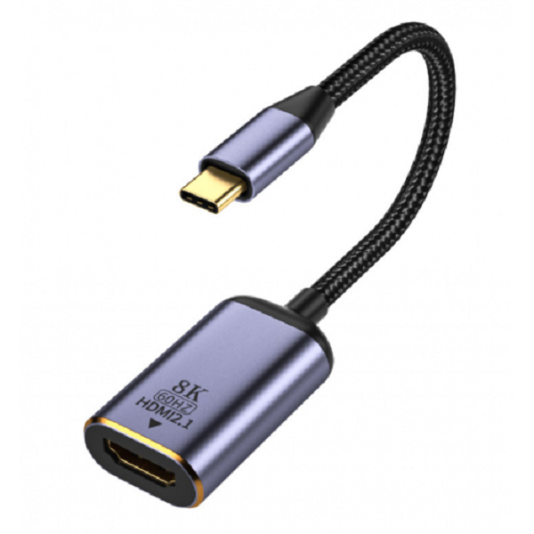 Адаптер KS-IS HDMI - USB Type C вилка-розетка м KS-773