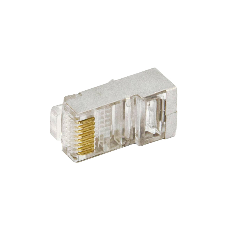 Коннекторы RJ-45 для UTP кабеля cat.5e Silver 20 шт.