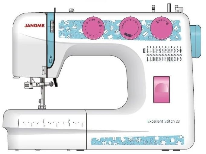 Швейная машина Janome Excellent Stitch 23 White