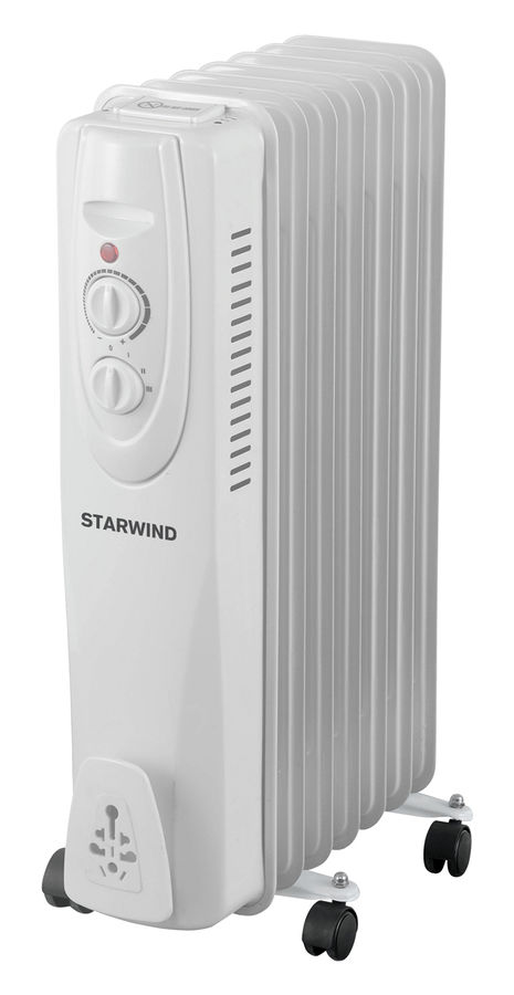 Масляный радиатор STARWIND SHV3710 белый