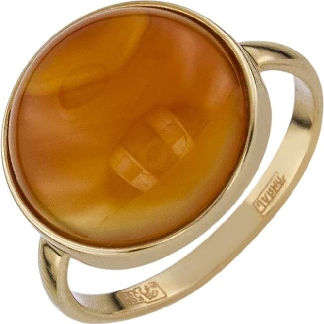 Кольцо из красного золота р. 18 ALORIS 554Сер, сердолик