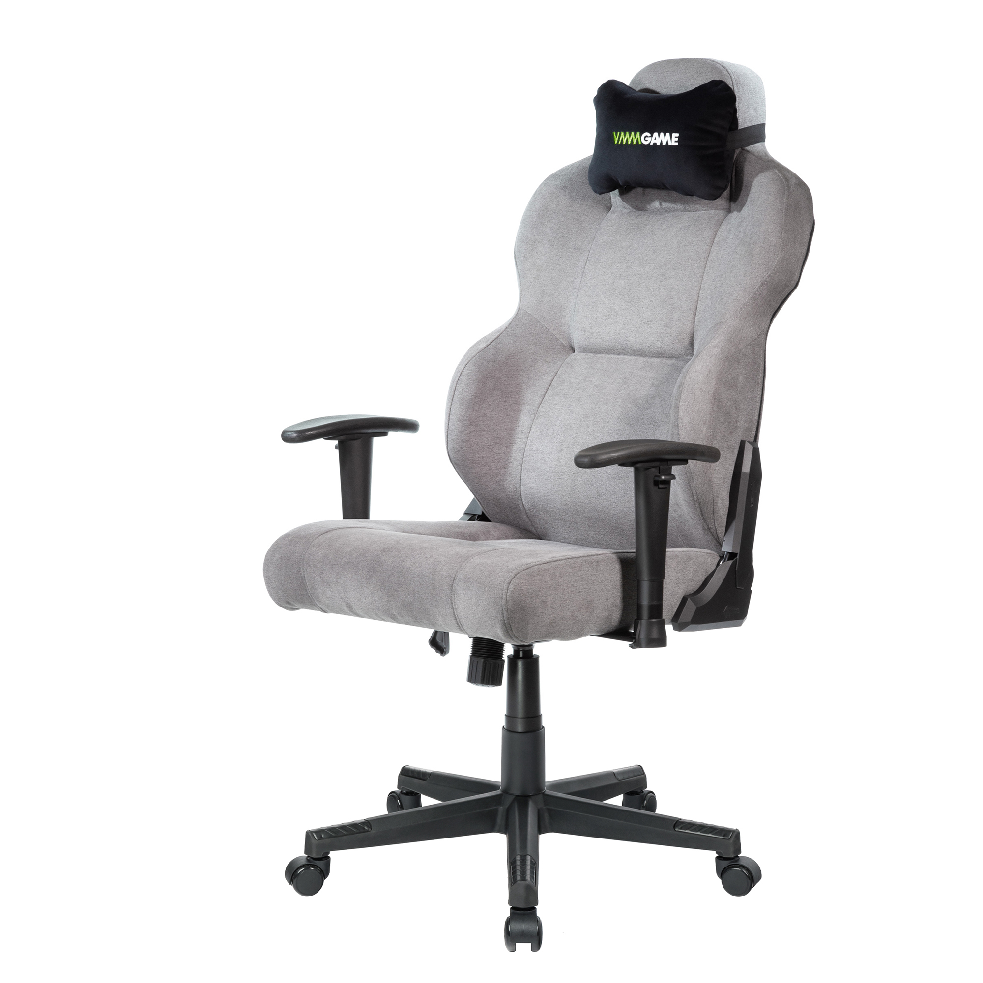 Компьютерное кресло с регулируемой спинкой VMMGAME UNIT FABRIC UPGRADE из ткани, серый