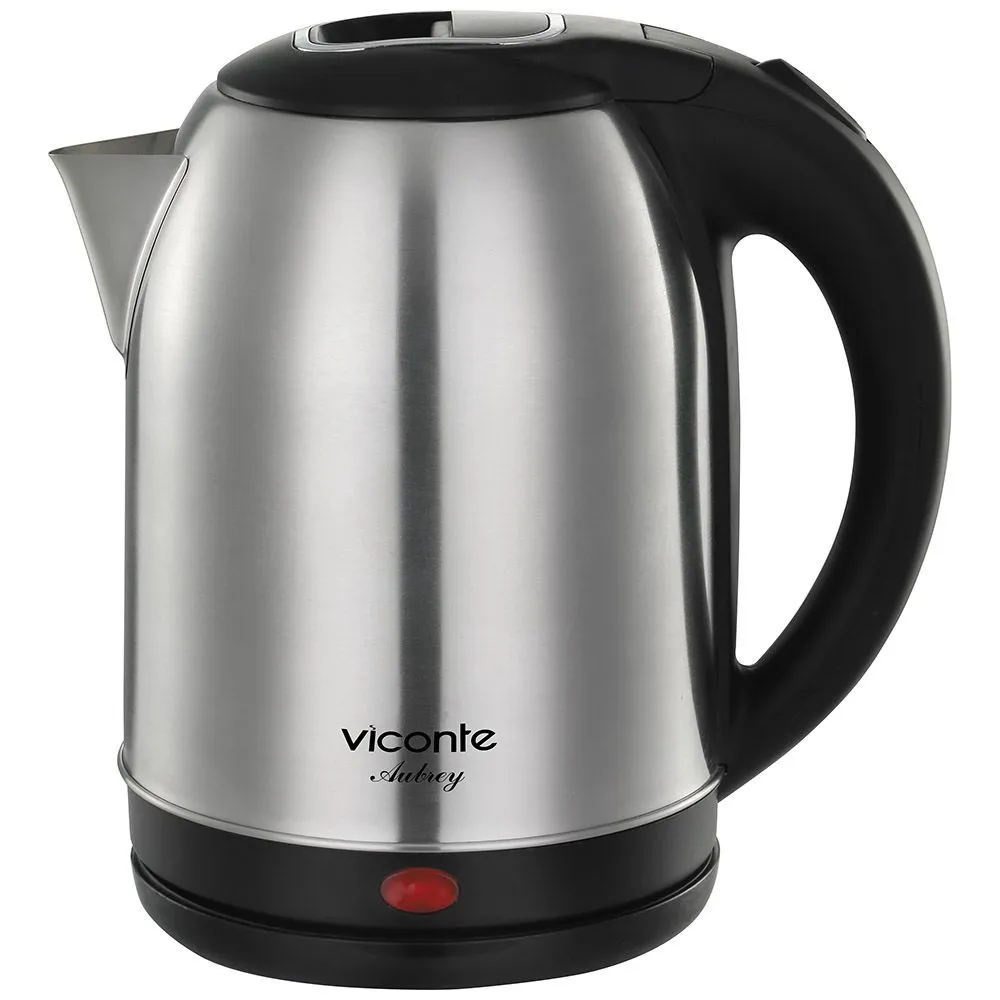 Чайник электрический Viconte VC-3 2.3 л серебристый, черный