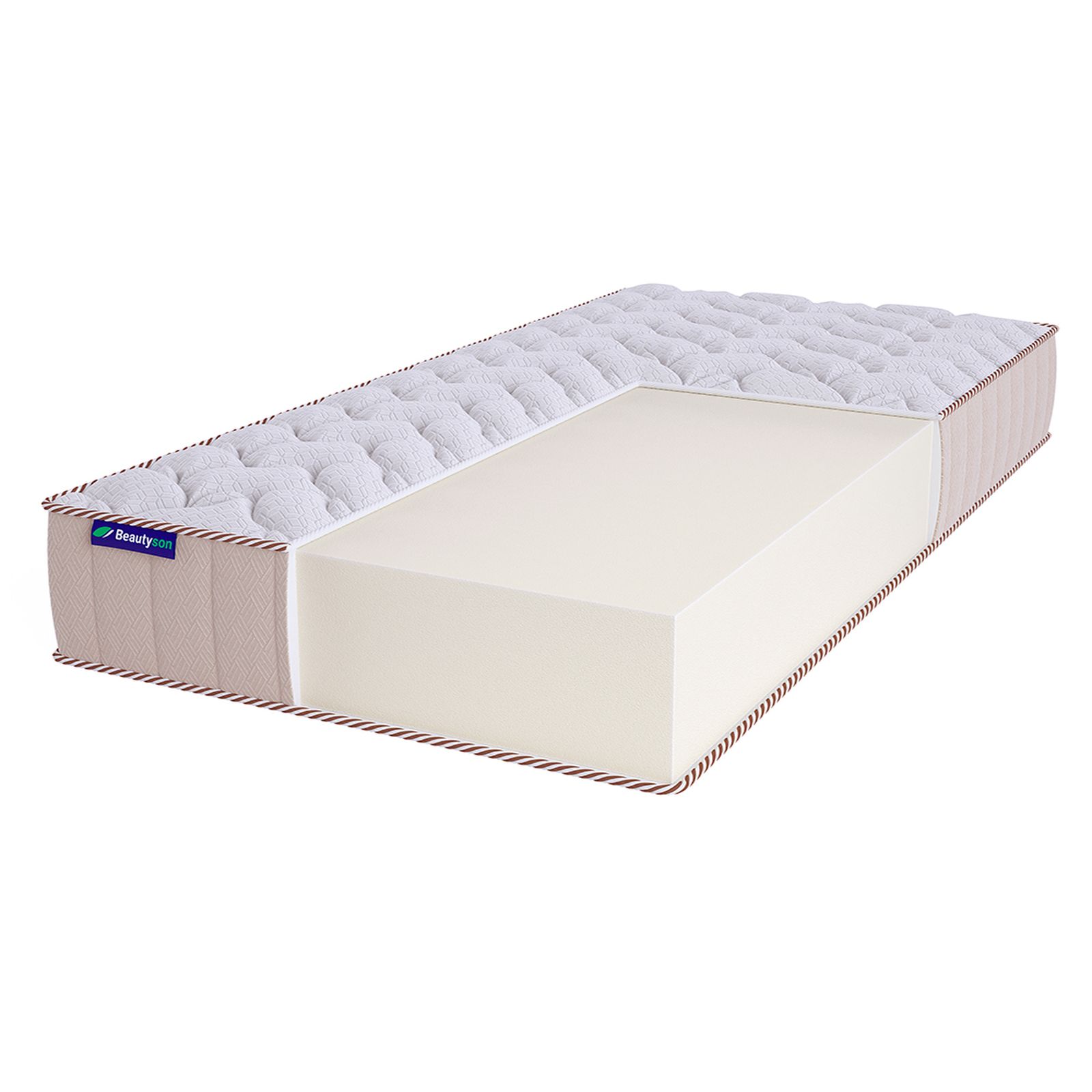 Матрас Beautyson Roll Foam 21 Lux, 70х200, 23 см, беспружинный