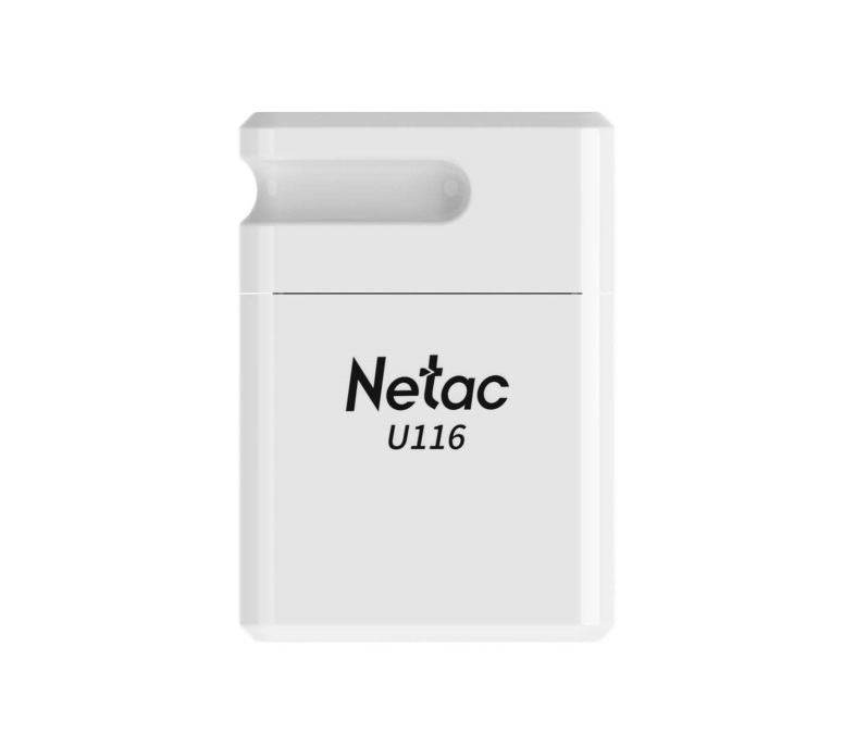 Флешка Netac U116 128ГБ White (NT03U185N-128G-30WH)