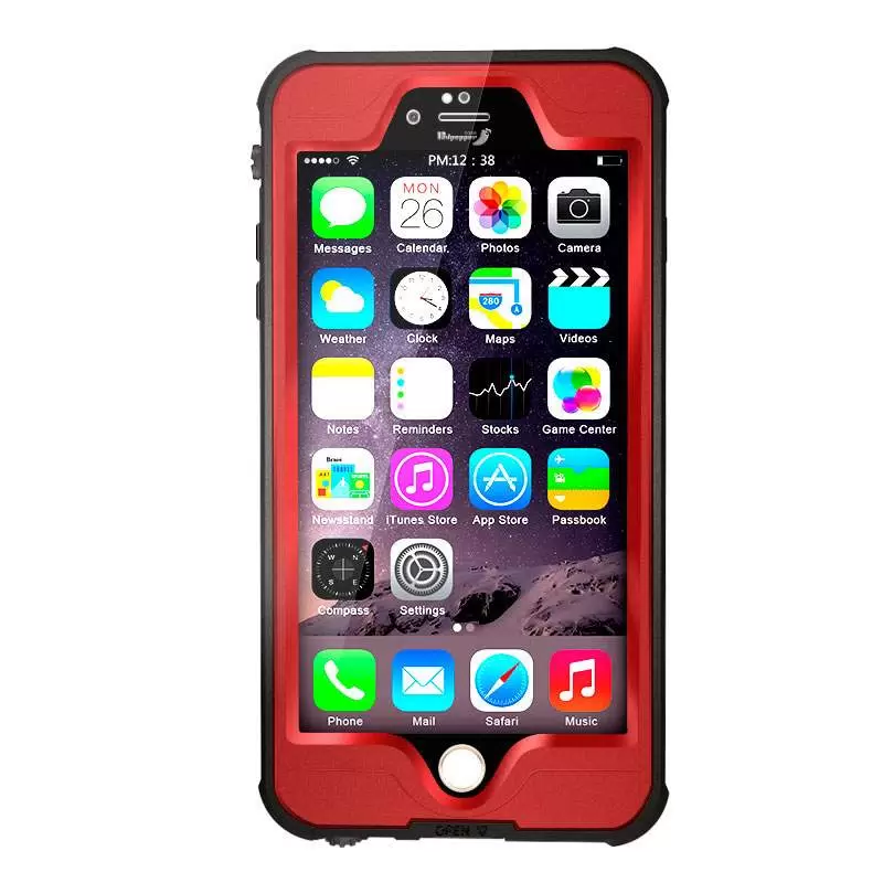 Водонепроницаемый чехол Redpepper Dot-Pro для iPhone 6/6S (4.7") красный