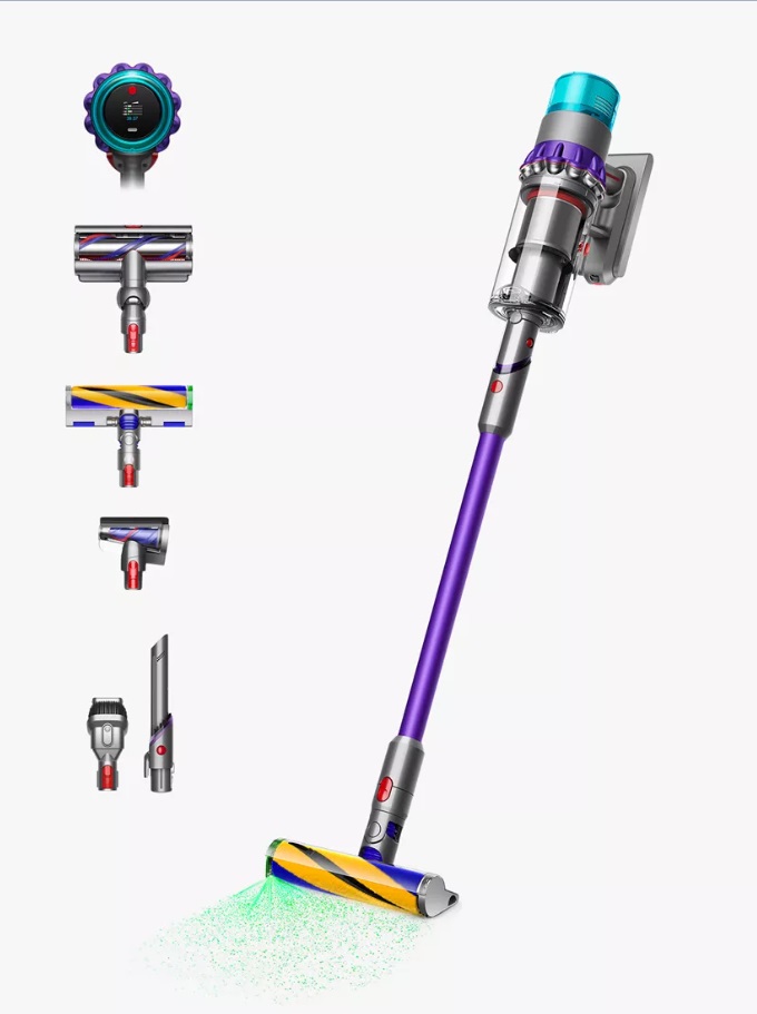 Пылесос Dyson Gen5 detect SV23 серый, фиолетовый