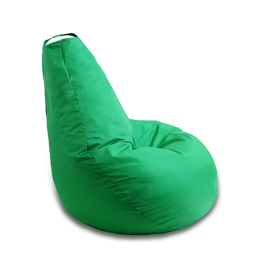 Кресло-мешок PUFON Груша XXL, зеленый