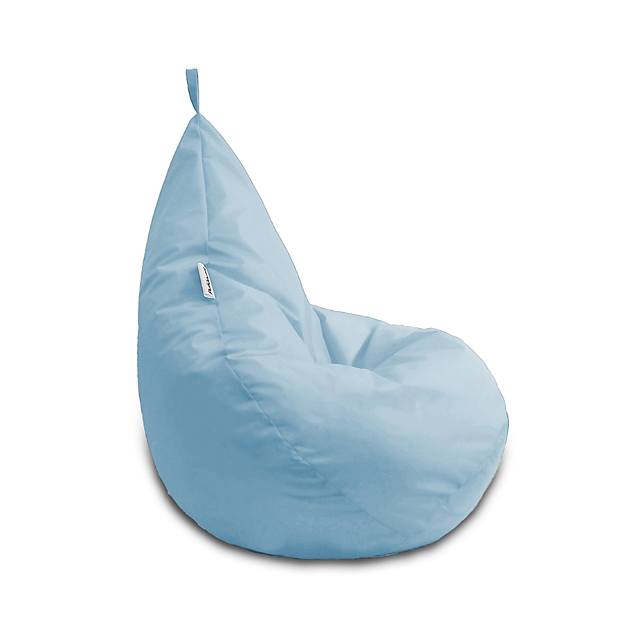 Кресло-мешок PUFON Груша XL, голубой