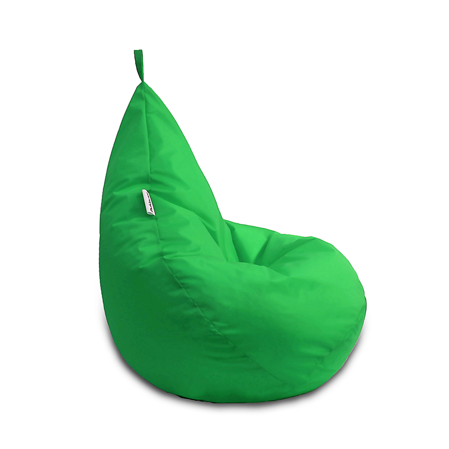 Кресло-мешок PUFON Груша XL, зеленый