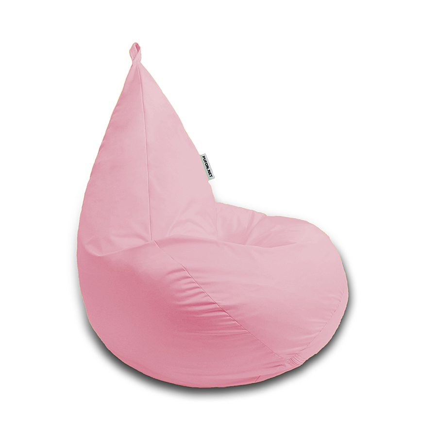Кресло-мешок PUFON Груша XL, светло-розовый