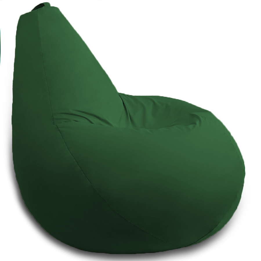 Кресло-мешок PUFON Груша XXXXL, темно-зеленый