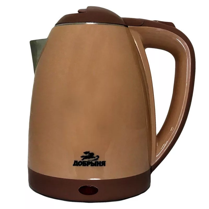 Чайник электрический Добрыня DO-1243 1.8 л коричневый
