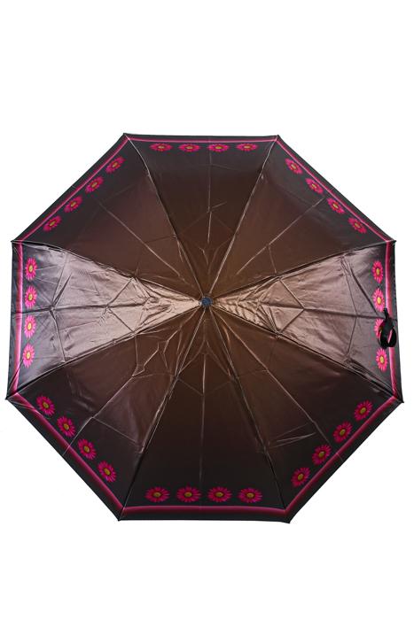 Зонт складной женский автоматический Sponsa 1850 коричневый