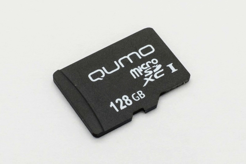 Карта памяти QUMO MicroSDXC UHS-I U3 Pro 128Gb
