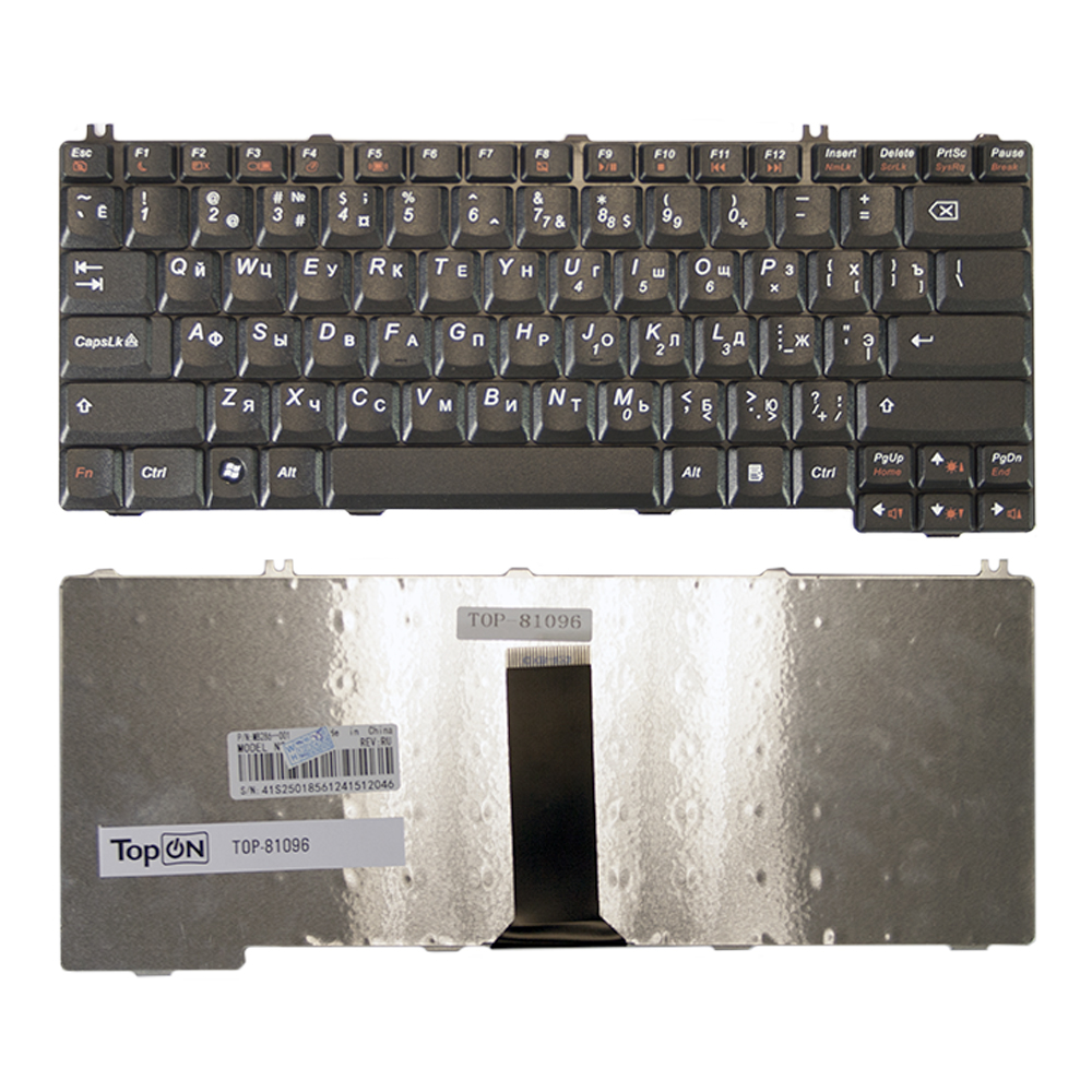 Клавиатура TopON для ноутбука Lenovo IdeaPad C100, C200, C430, C460Series
