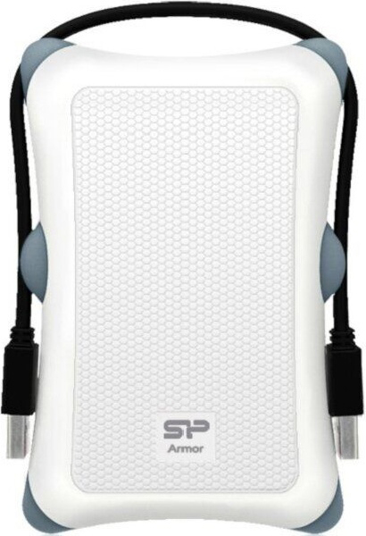 Внешний корпус Silicon Power Armor A30 Enclosure для HDD/SSD 2.5" SATA, USB 3.2 Белый