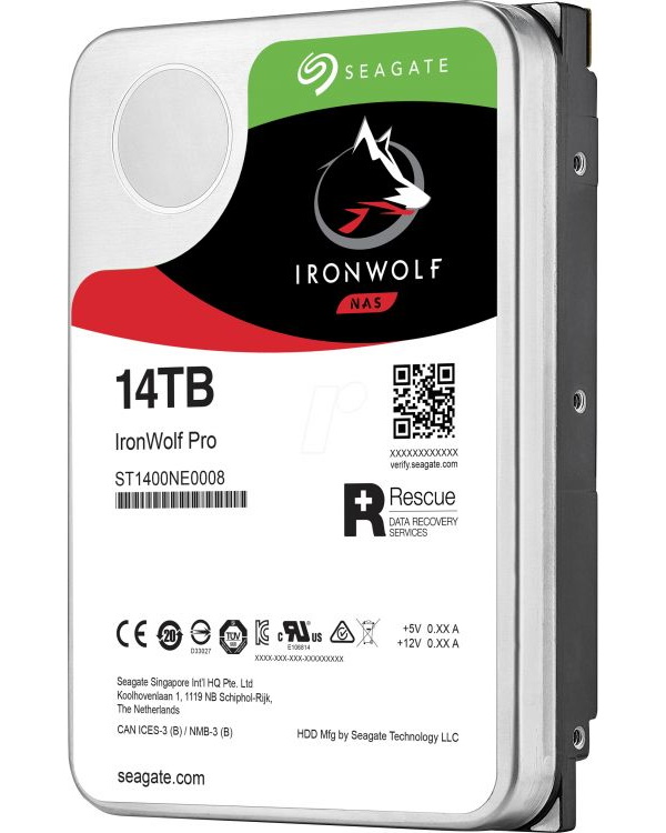Жесткий диск Seagate IronWolf Pro 14ТБ (ST14000NE0008)