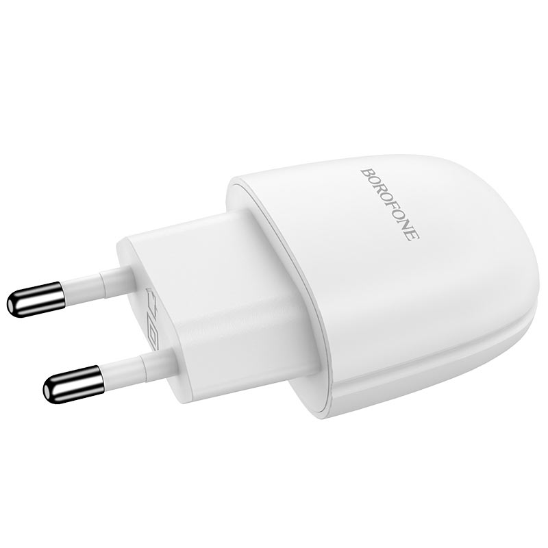 Сетевое зарядное устройство Borofone BA49A Vast Power, 1xUSB, 2,1 A, white (УТ000023268)