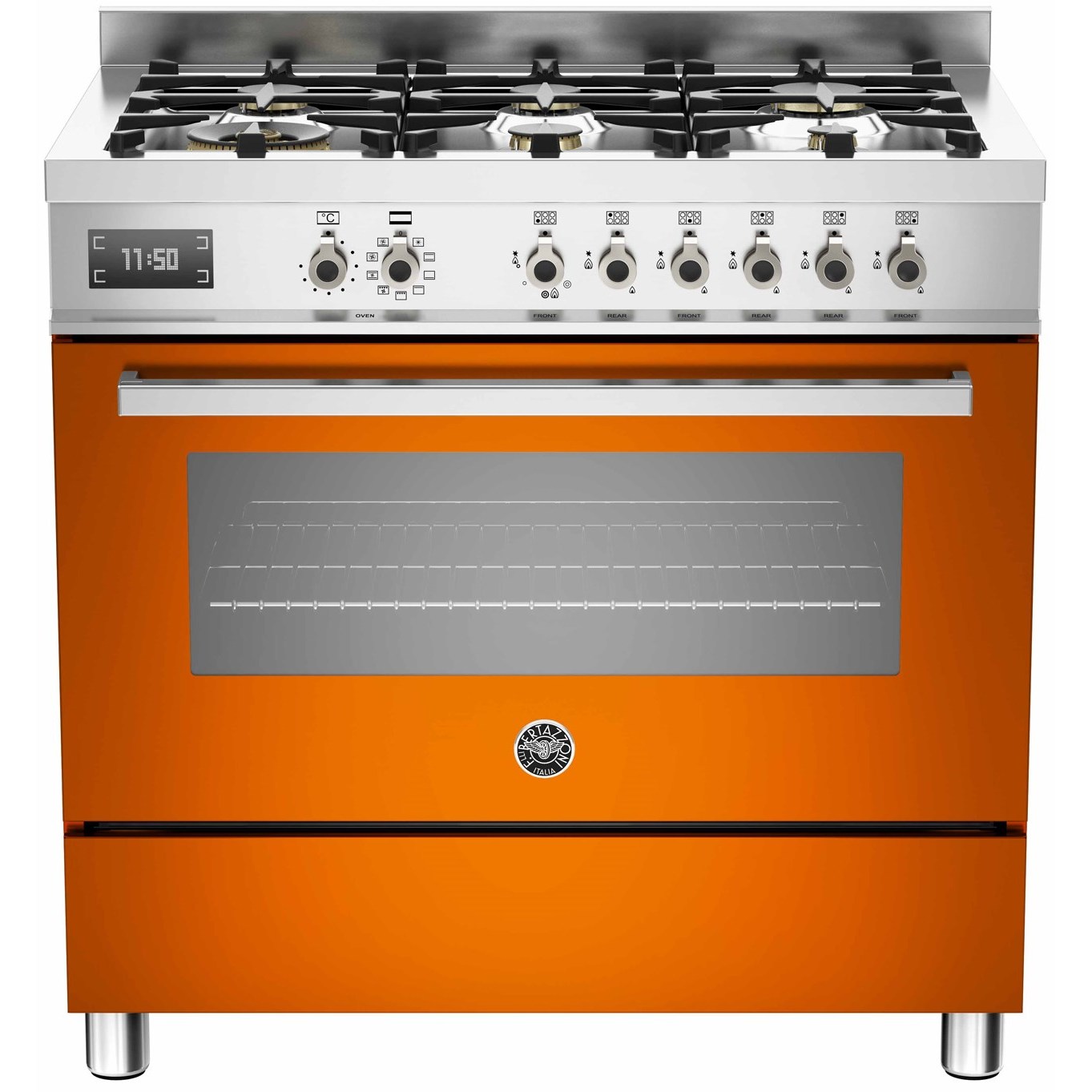 Комбинированная плита Bertazzoni PRO906MFESART