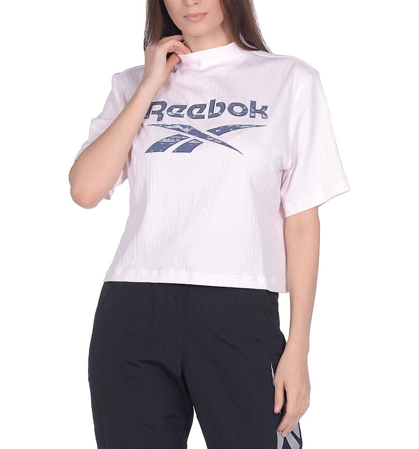 Футболка Reebok для женщин, FT6267, Glapnk, размер XS