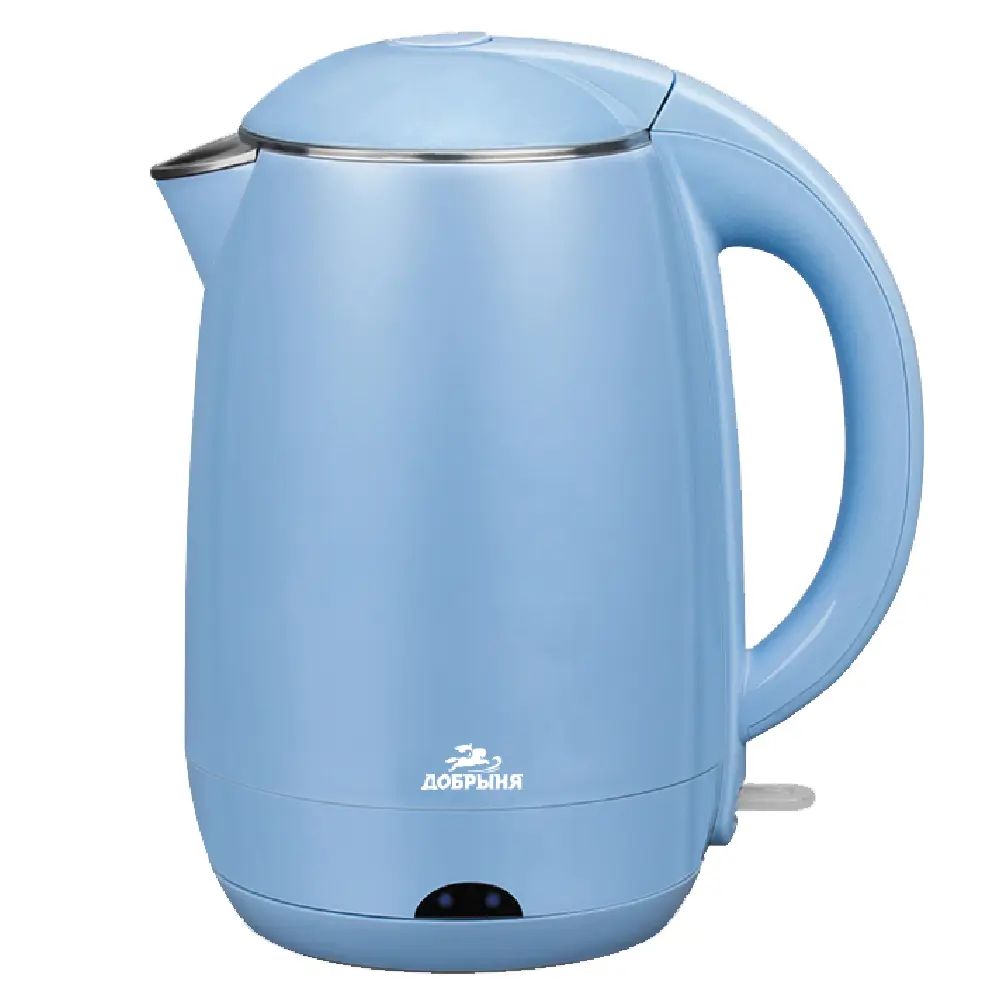Чайник электрический Добрыня DO-1249B 1.8 л голубой