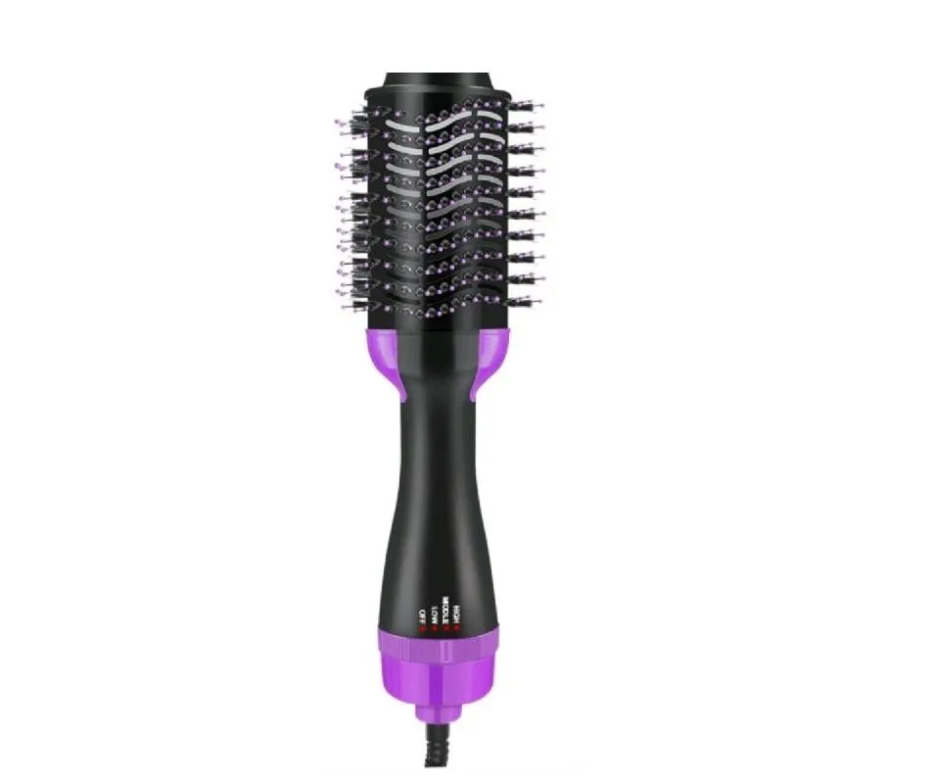Фен One Step Hair Dryer and Styler 1200 Вт фиолетовый, черный