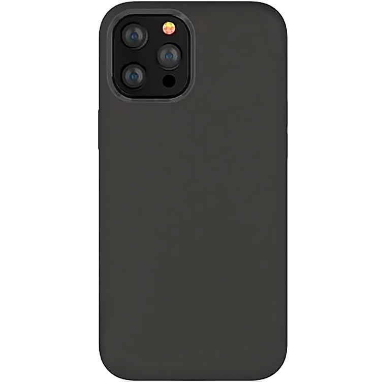 Чехол PQY Macaron для iPhone 12 Pro Max Чёрный