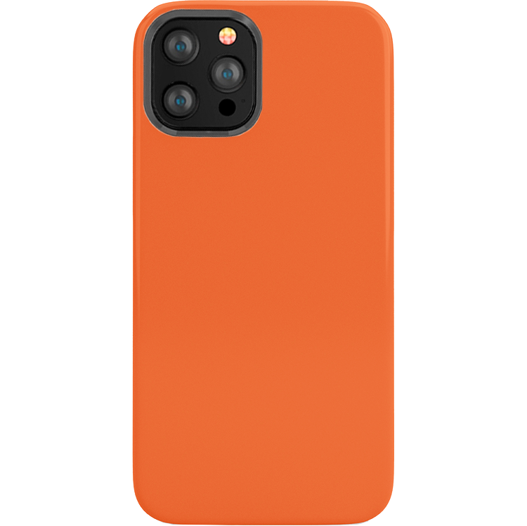 Чехол PQY Macaron для iPhone 12 Pro Max Оранжевый