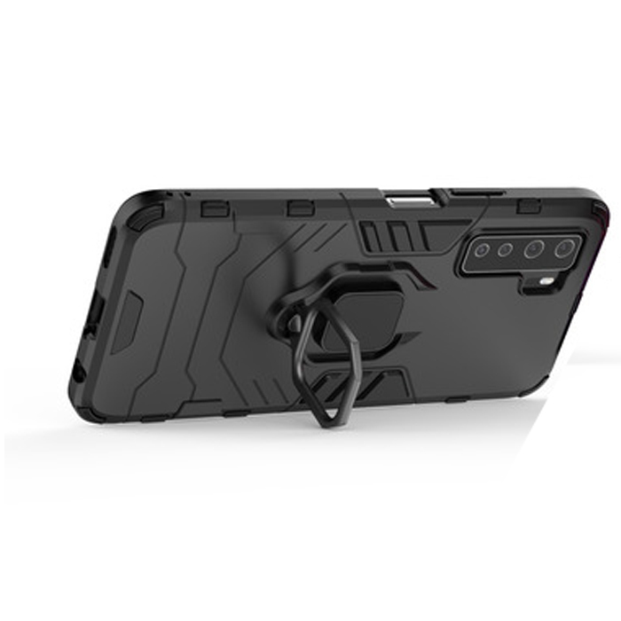 Противоударный чехол Panther Case для Honor 30S/Huawei P40 Lite 5G/Nova 7 SE (черный)
