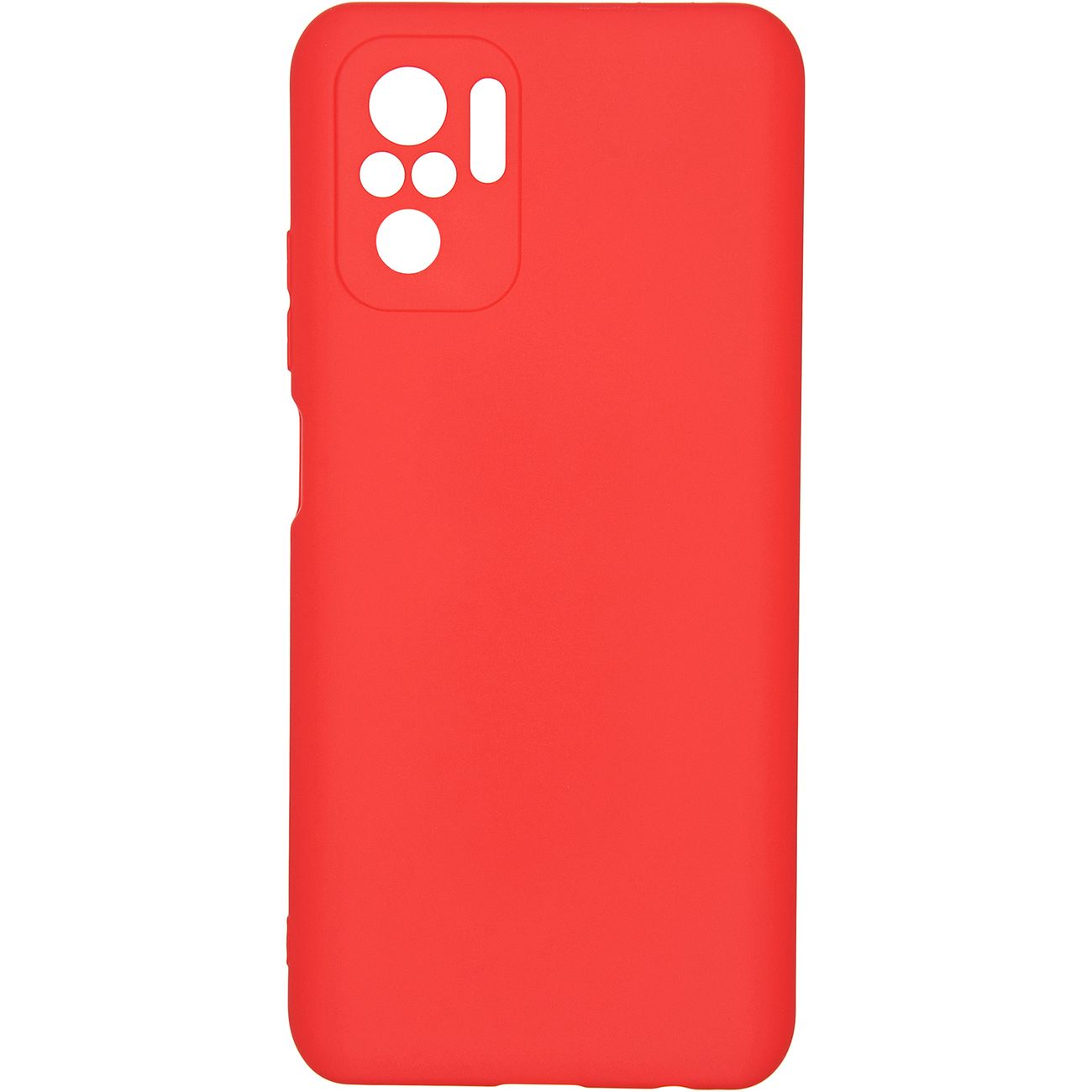Чехол Carmega для Redmi Note 10S Candy red (CAR-SC-XMNT10STPRD)