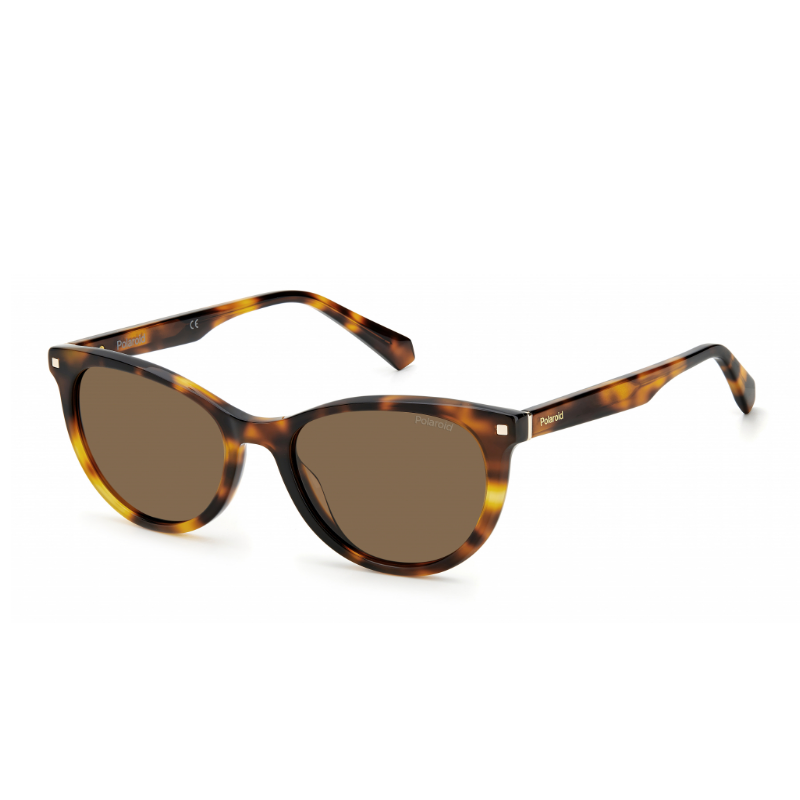 Солнцезащитные очки женские Polaroid PLD 4111/S/X коричневые