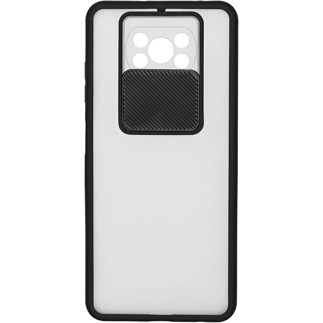 Чехол Carmega для Xiaomi POCO X3 NFC Camera black (CAR-SC-XMX3CMBK)
