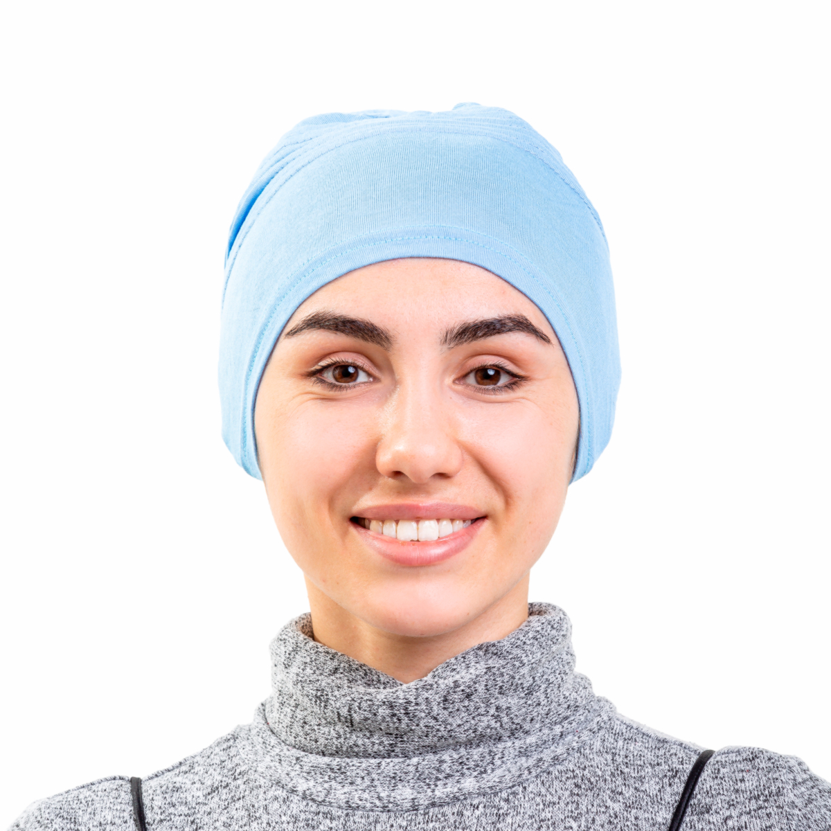 Шапочка под платок или хиджаб Asiyah AY-CAP1-01 голубой, размер 58 см