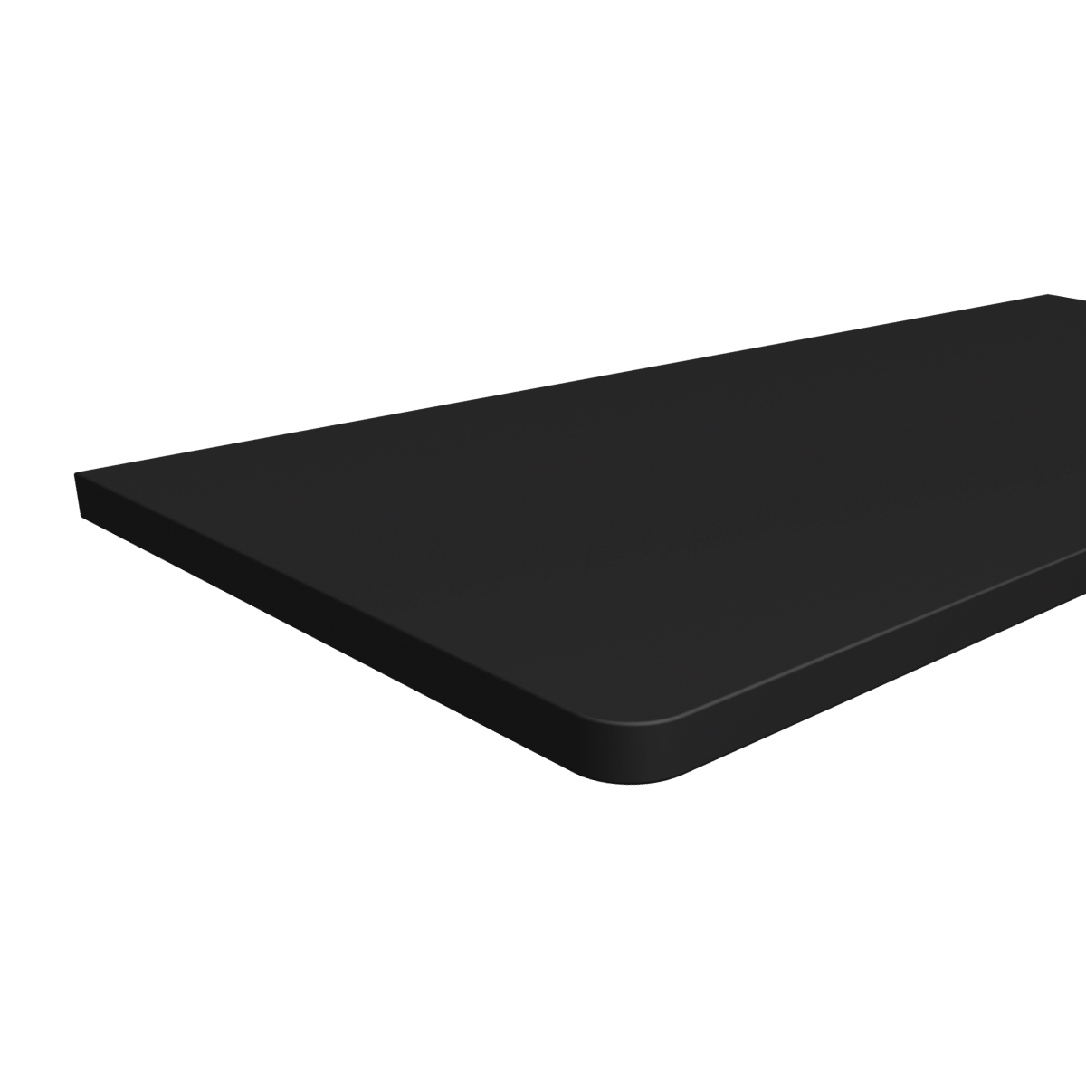 Столешница ЛДСП для письменного стола LuxAlto, Черный 120x70x2,5 см, 17406