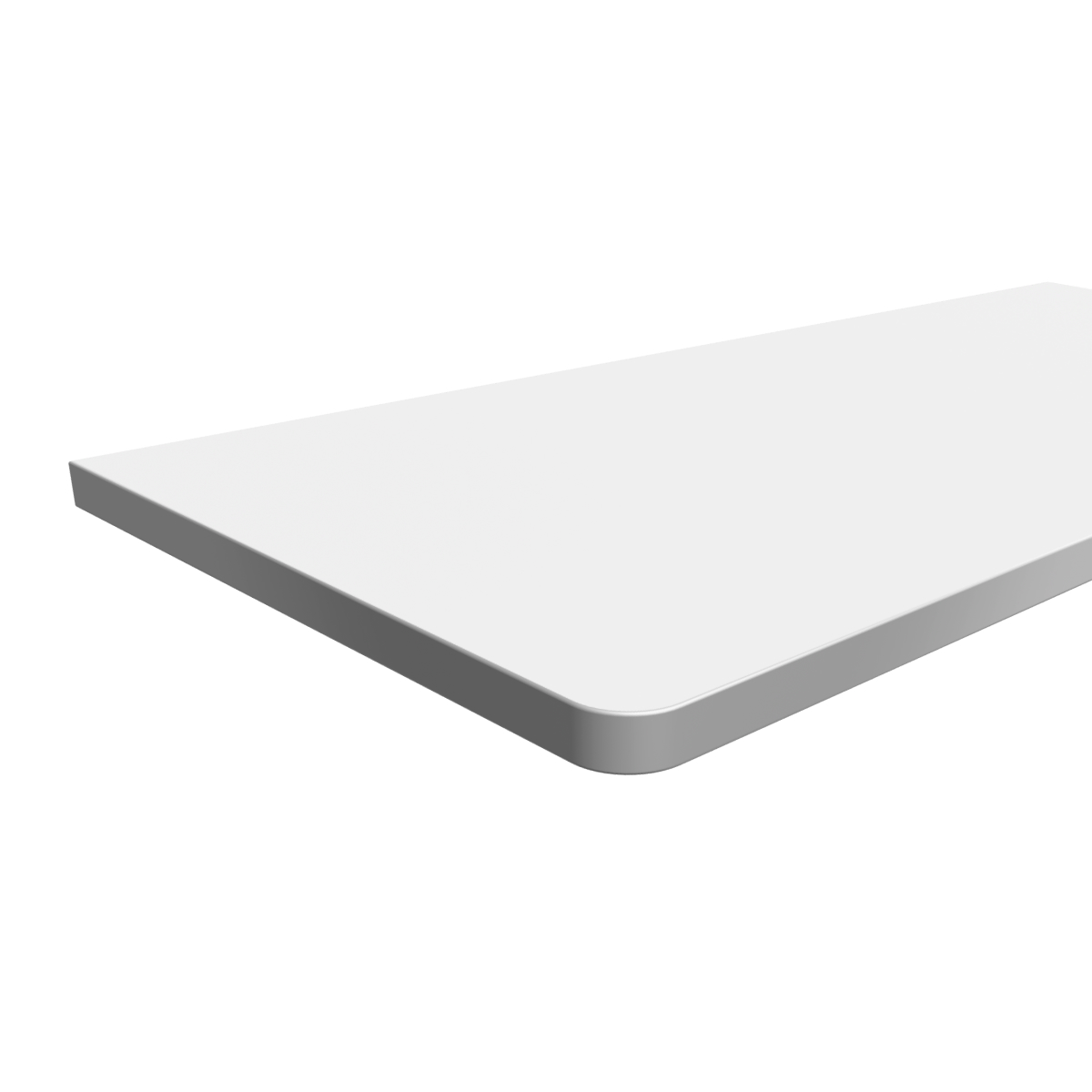 Столешница ЛДСП для письменного стола LuxAlto, Альпийский Белый 180x80x2,5 см, 17429
