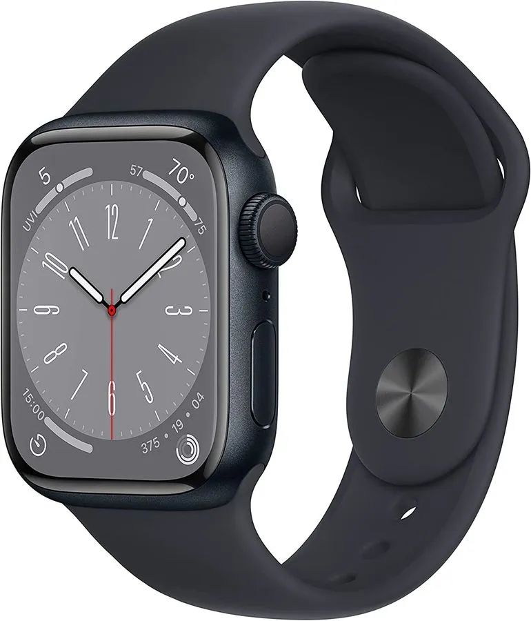 Смарт часы Apple Watch Series 8 41 мм Aluminium Case midnight Sport Band